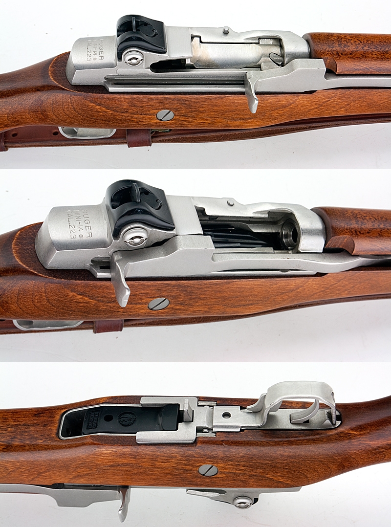 Sturm Ruger Mini-14 Stainless Steel Semiauto Rifle .223 Excellent ...