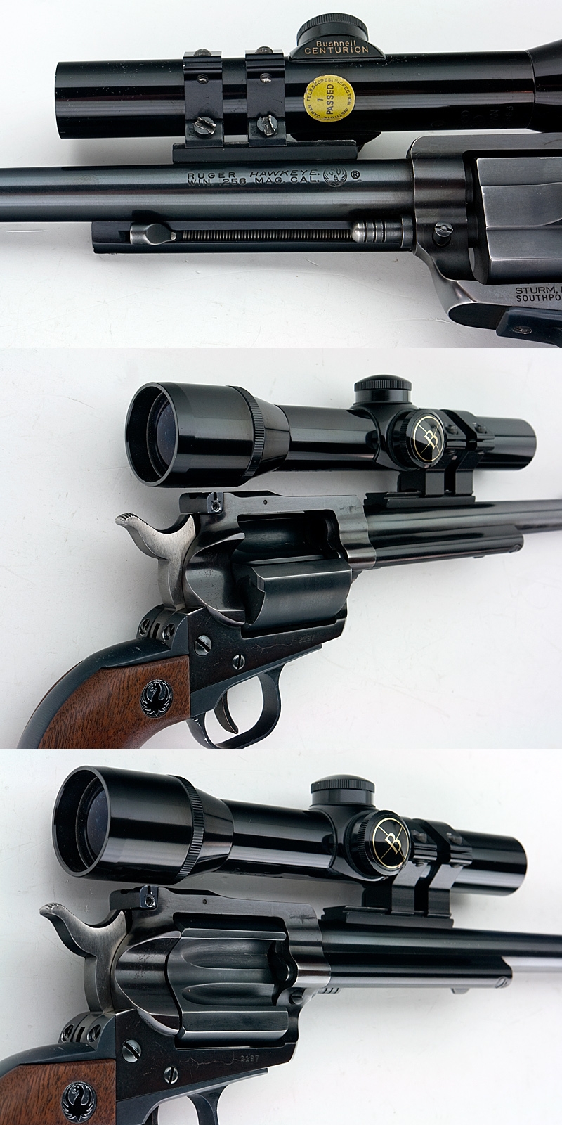 Sturm Ruger Hawkeye Single Shot Winchester .256 Magnum Very With Scope ...