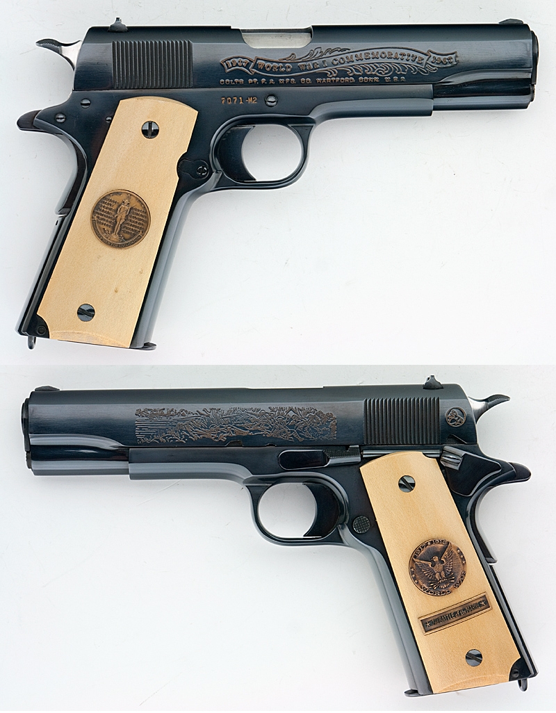 Colt 1911 Wwi 50th Anniversary Limited Edition `2nd Battle Of The Marne ...