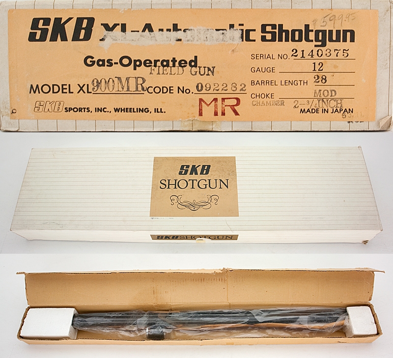 Skb Model Xl 900mr Semiauto Shotgun 12 Ga 2 Barrels Excellent Condition ...