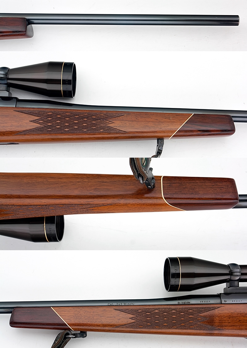 Voere Shikar Bolt Action Rifle .243 Win With Leupold Scope & Nice Wood ...