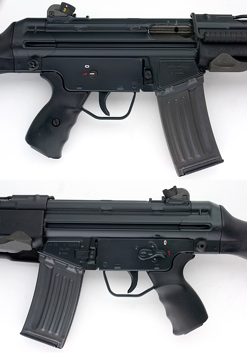 Heckler & Koch Hk 93 A-2 Semiauto Rifle .223 W/Bipod Excellent ...