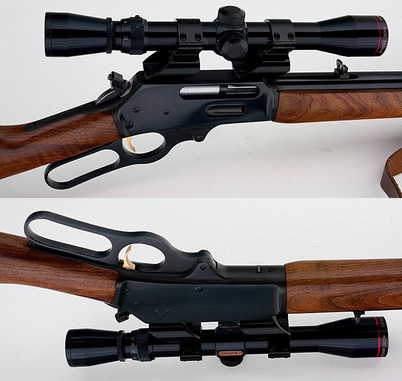 Marlin Model 444 Lever Action Rifle In .444 Marlin With Scope Very Nice ...