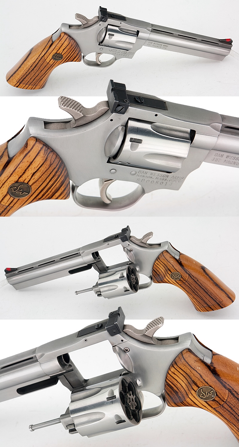 Dan Wesson Arms Model 715 Stainless Steel Revolver .357 Magnum For Sale ...