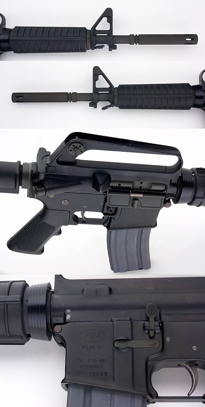 Pwa Ar-15 Commando Pre-Ban 5.56mm Semiauto Rifle Excellent Condition ...