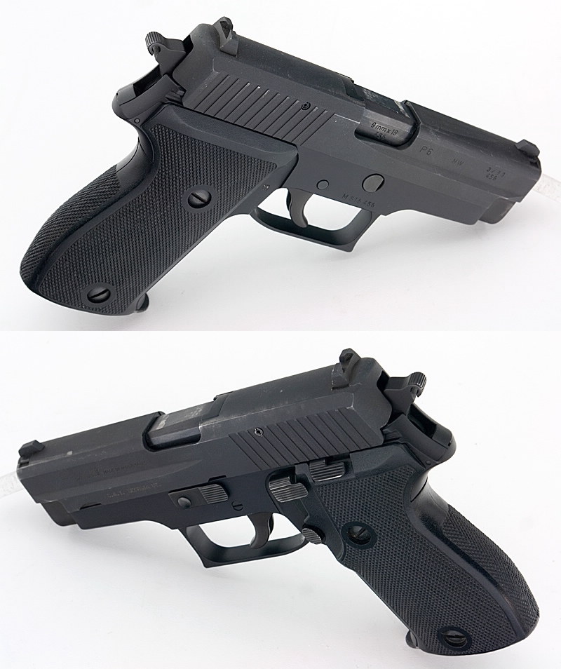 Sig Sauer Sigarms P6 (P-225) 9mm Semiauto Pistol Excellent Condition ...