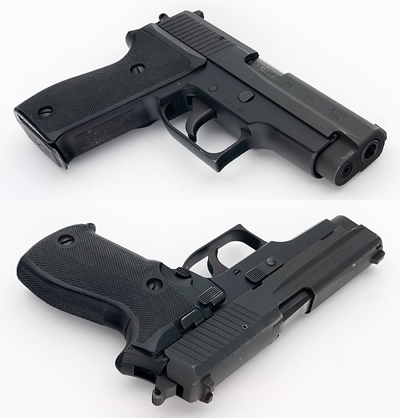 Sig Sauer Sigarms P6 (P-225) 9mm Semiauto Pistol Excellent Condition ...