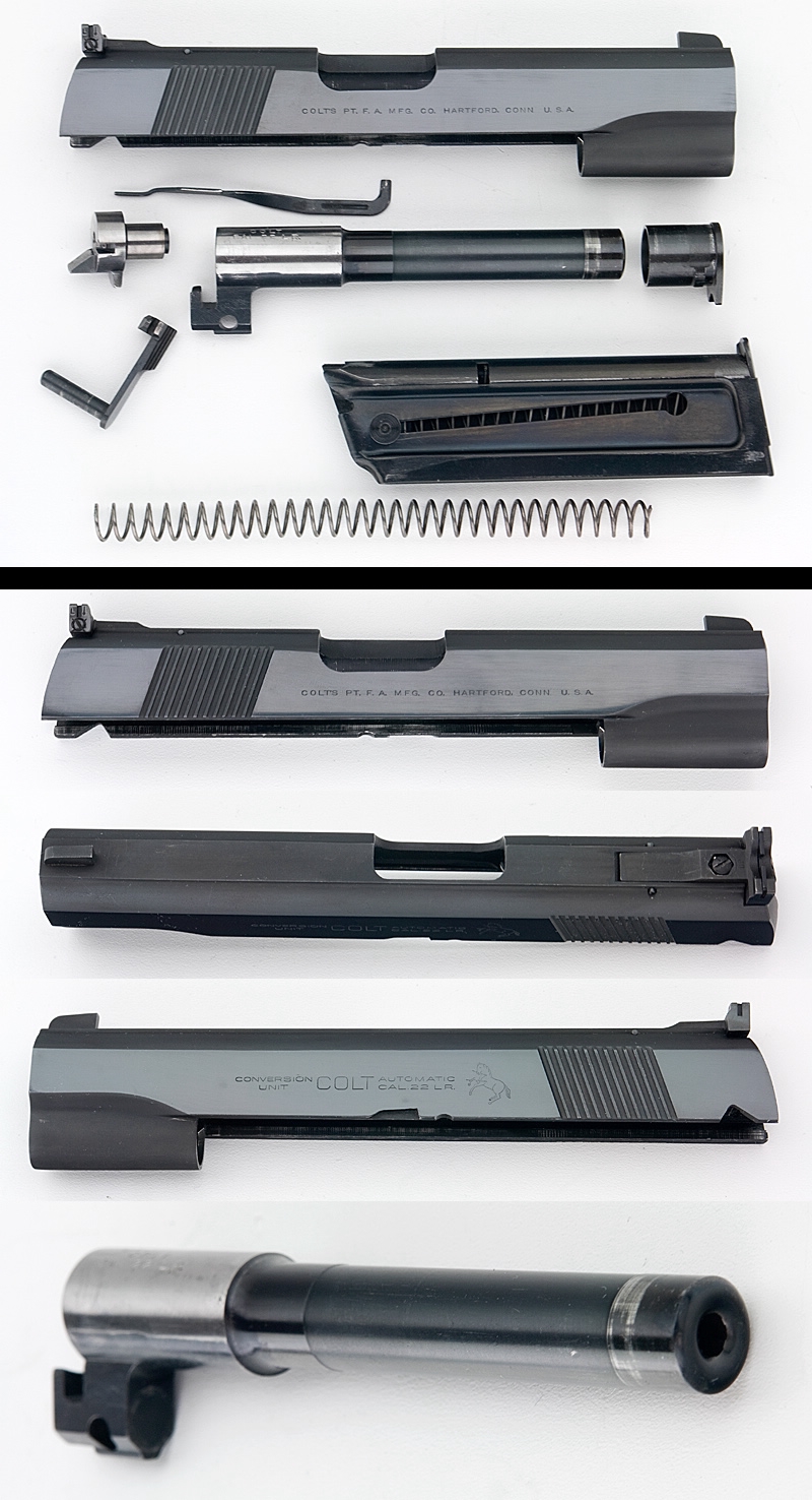 COLT 1911 .45 ACP & .38 SUPER - GOVERNMENT MODEL .22 LR CONVERSION KIT ...