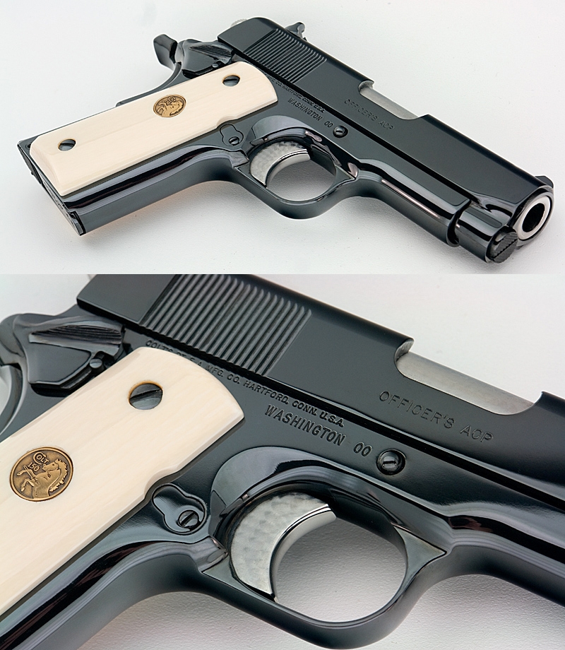 Colt Officers Acp Mk Iv Serial Washington 00 Custom Shop Pistol 45 Acp ...