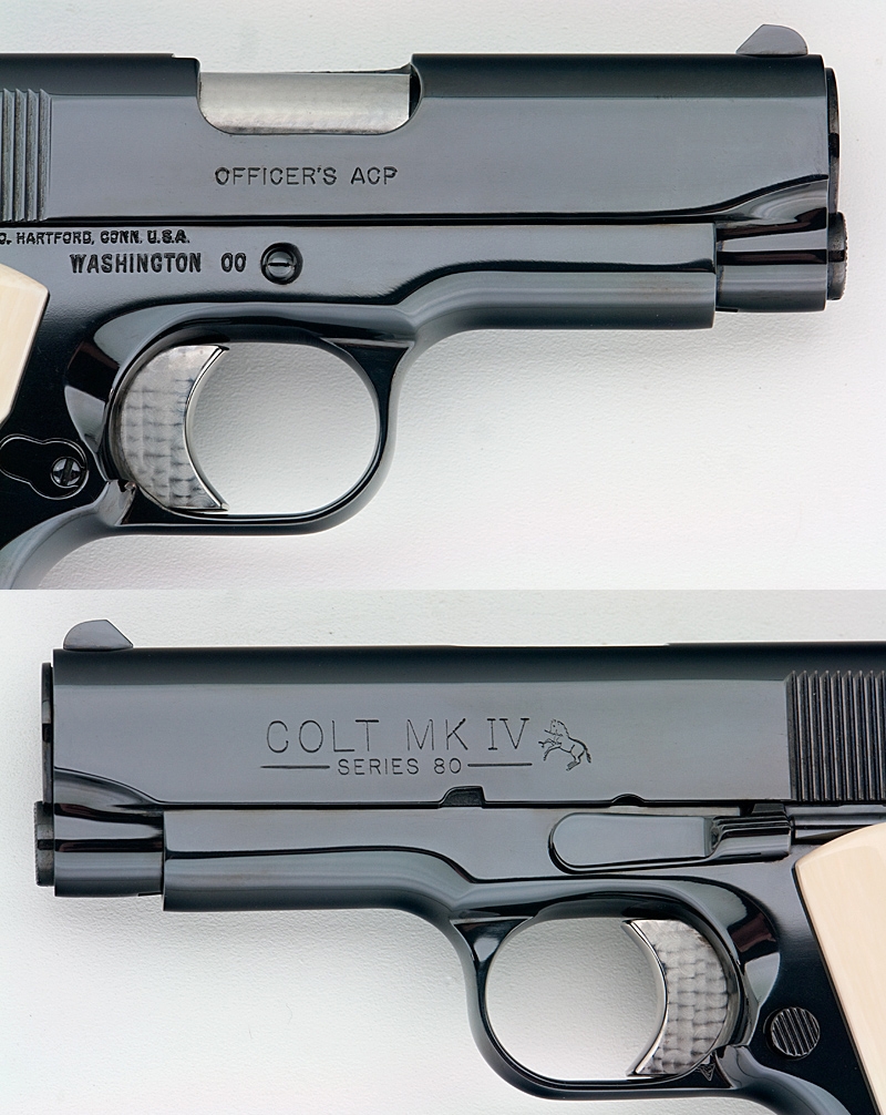 Colt Officers Acp Mk Iv Serial Washington 00 Custom Shop Pistol 45 Acp ...
