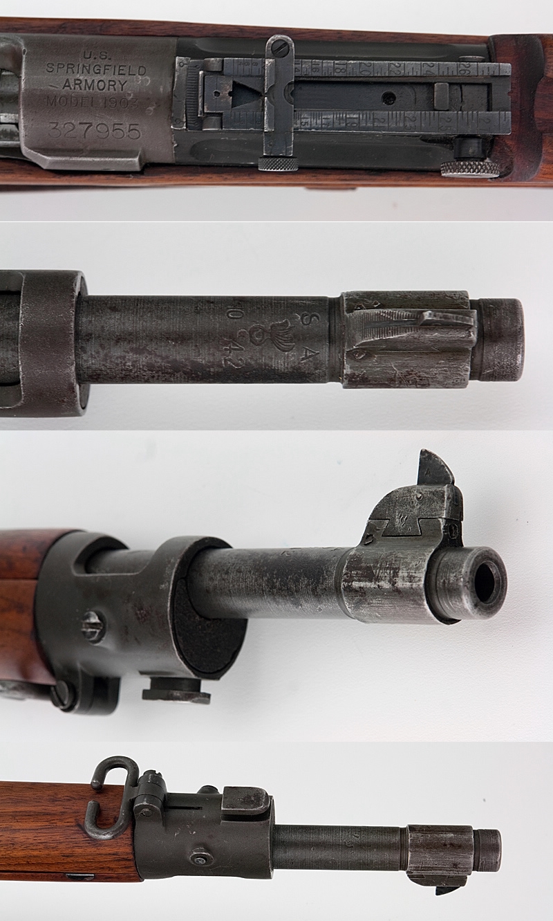 U.S. Springfield Model 1903 Rifle 30-06 Bolt Action Rifle Mfg 1906 C&R ...