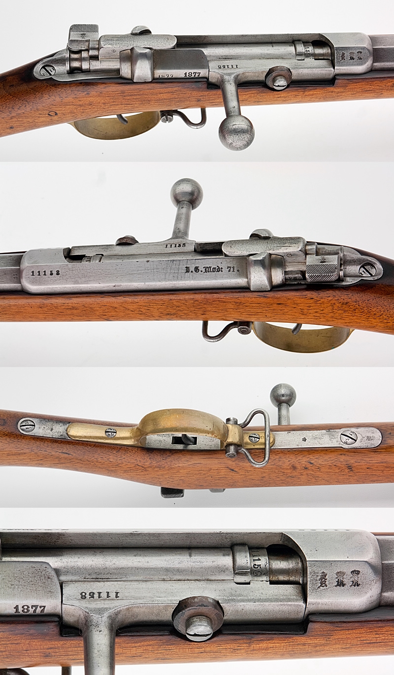 I. G. Model 71 German Mauser Rifle 11 Mm W/Bayonet Made 1887 No Ffl ...