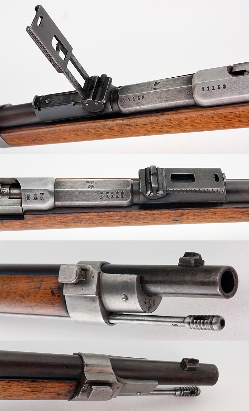 I. G. Model 71 German Mauser Rifle 11 Mm W/Bayonet Made 1887 No Ffl ...