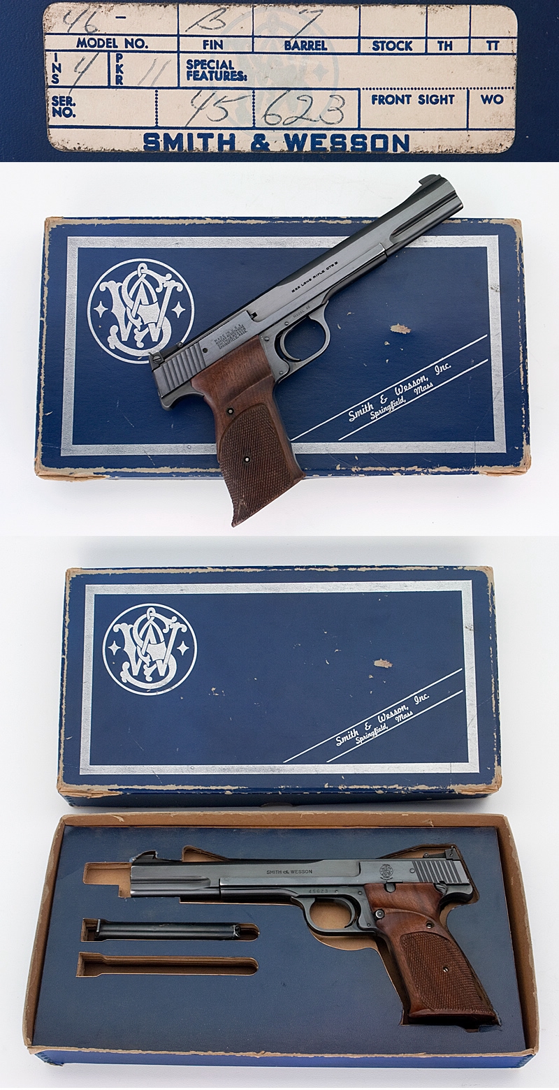 Smith & Wesson S&W Model 46 Target Semiauto .22 Lr Pistol For Sale at ...