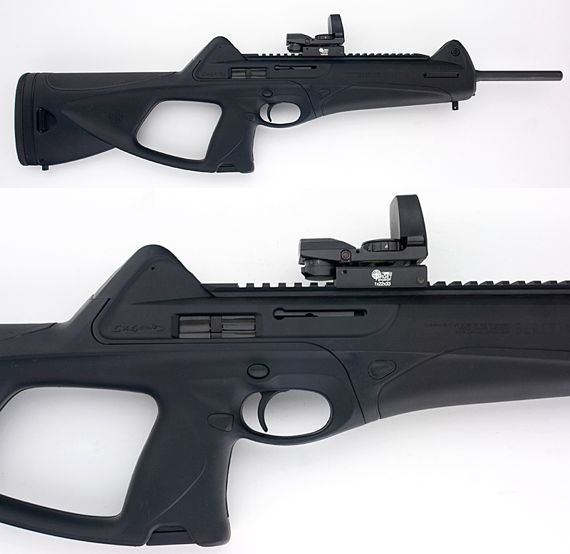 BERETTA STORM CX4 SEMIAUTO .40 S&W CARBINE WITH RED-DOT REFLEX SCOPE