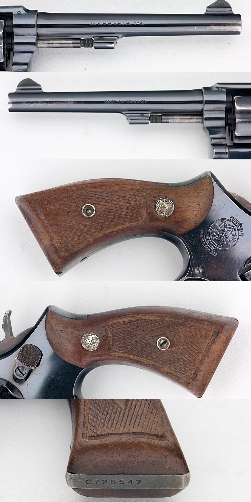 Smith & Wesson S&W Model 10-5 M&P Revolver .38 Spl Mfg 1964 For Sale at ...