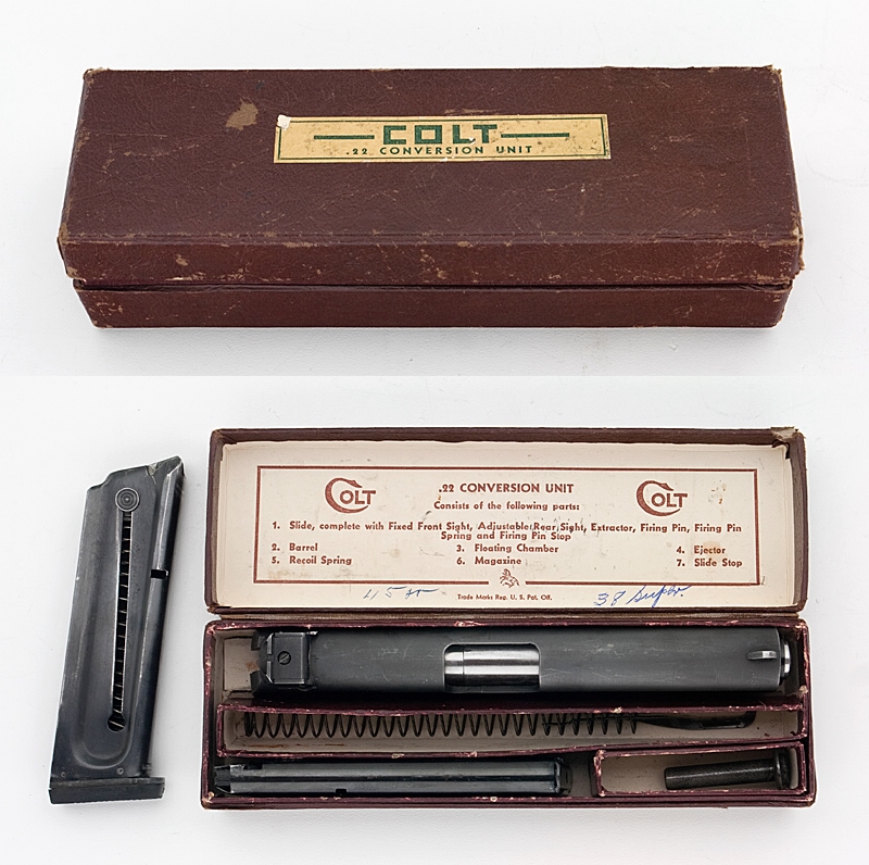 Colt 1911 45 & 38 Super Government Model 22 Lr Conversion Kit For Sale ...