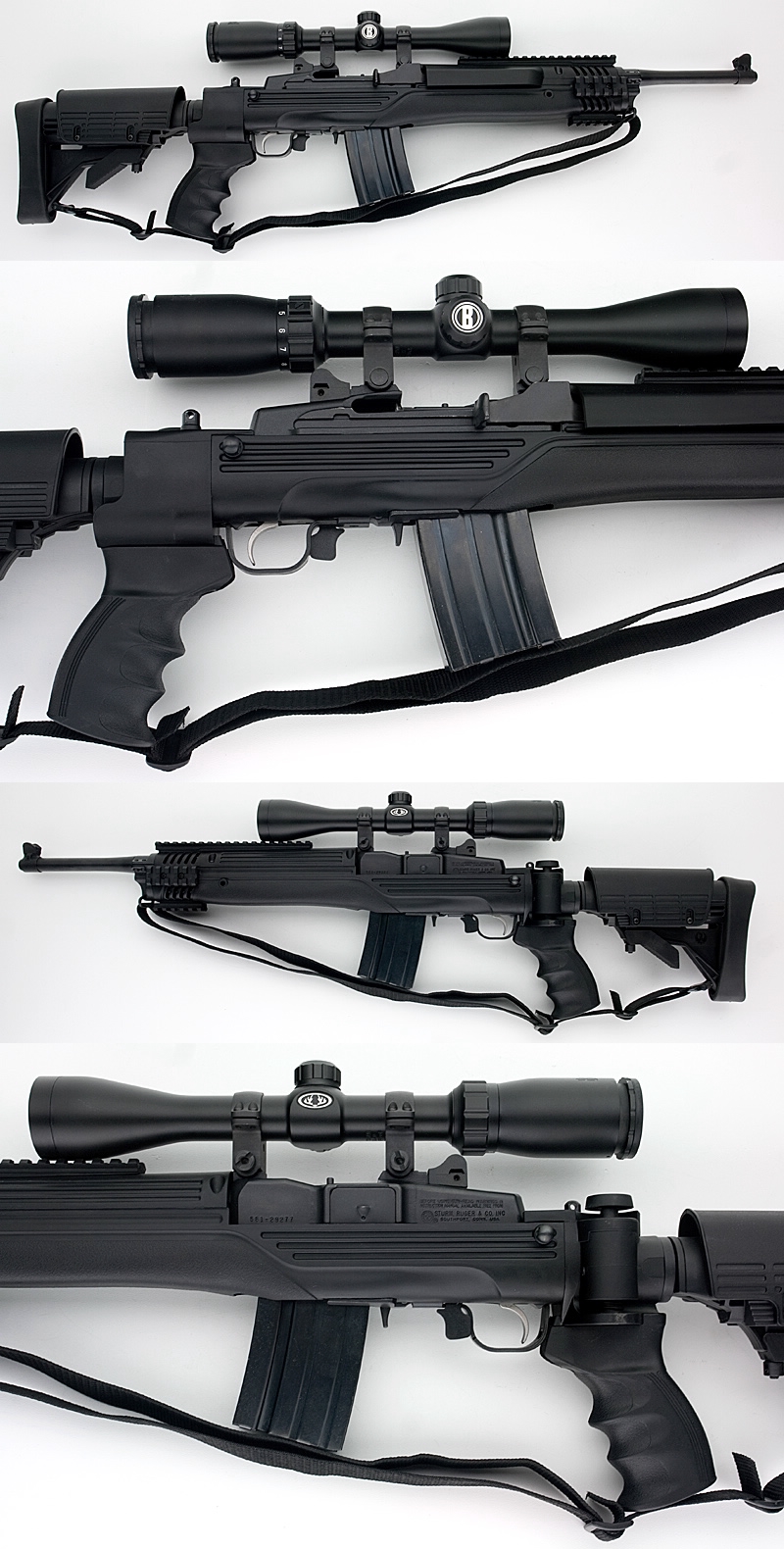 Sturm Ruger Tactical Mini-14 Semiauto Rifle .223 Rem W/Scope Like New ...