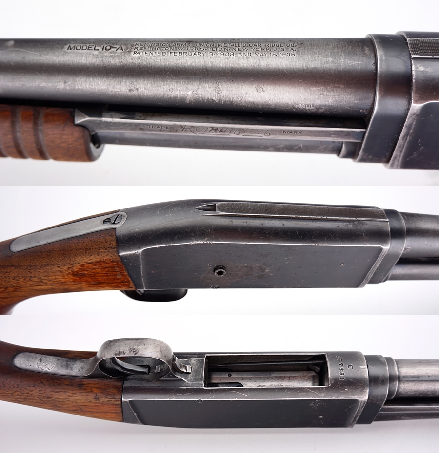 Remington Model 10-A Pump Action Shotgun 12ga C&R Ok For Sale at ...