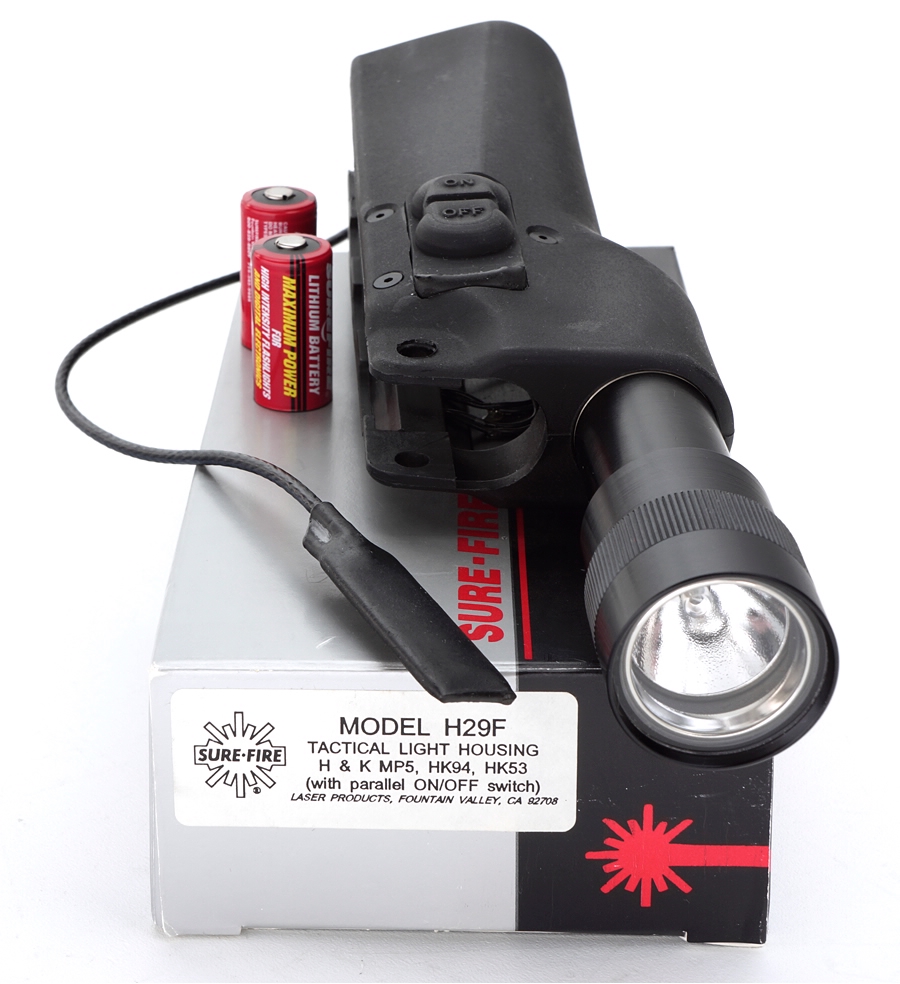 Surefire Weapon-Light Fits H&K Mp5/94/Sp89 Like New In The Box For Sale ...