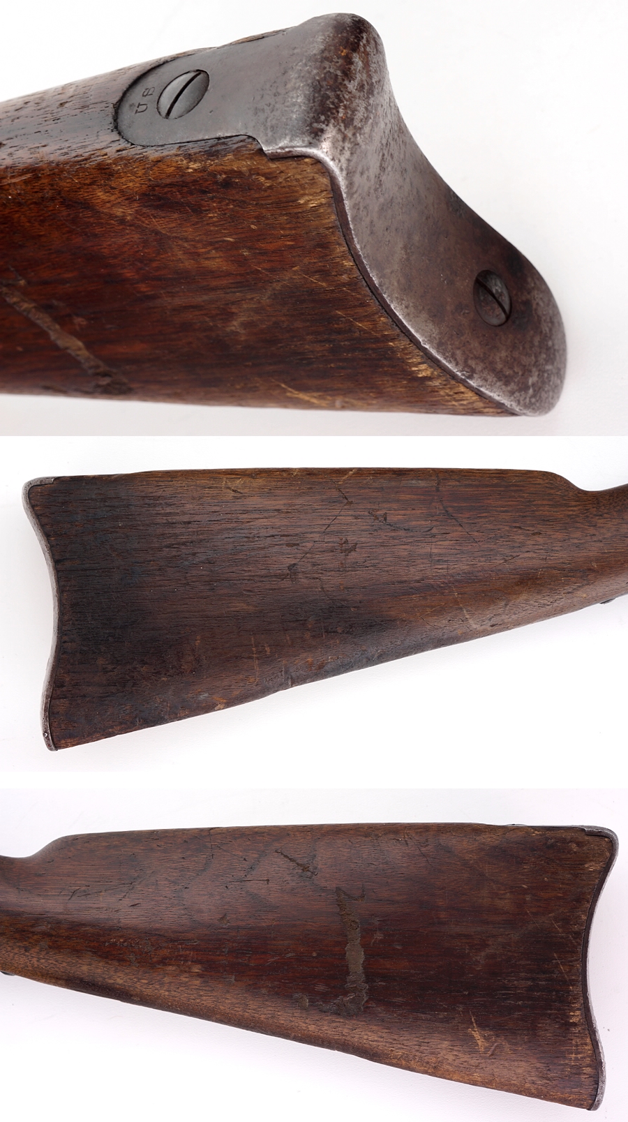 U.S. Springfield Model 1884 Trapdoor Cadet Rifle 45-70 Sharp Cartouche ...