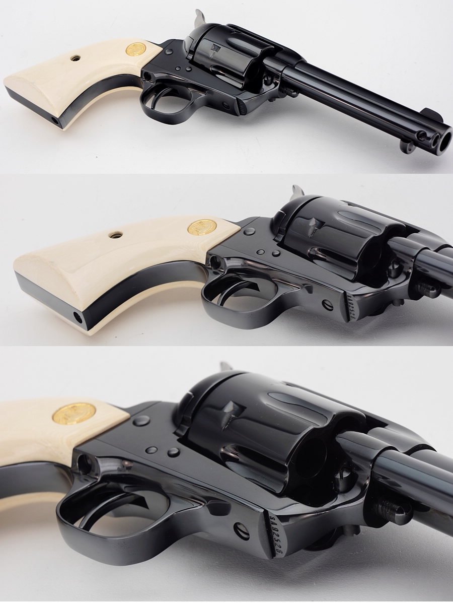Colt Custom Shop Saa Revolver 4-3/4 Barrel Ivory Grips .45 Colt Minty ...