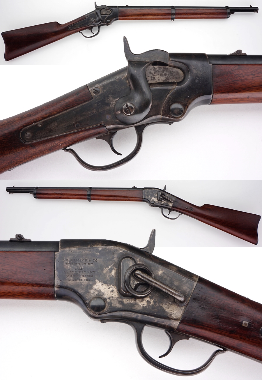 U.S E.G. Lamson Ball Co Repeating Carbine .50 Rf Mfg 1864 No Ffl Needed ...