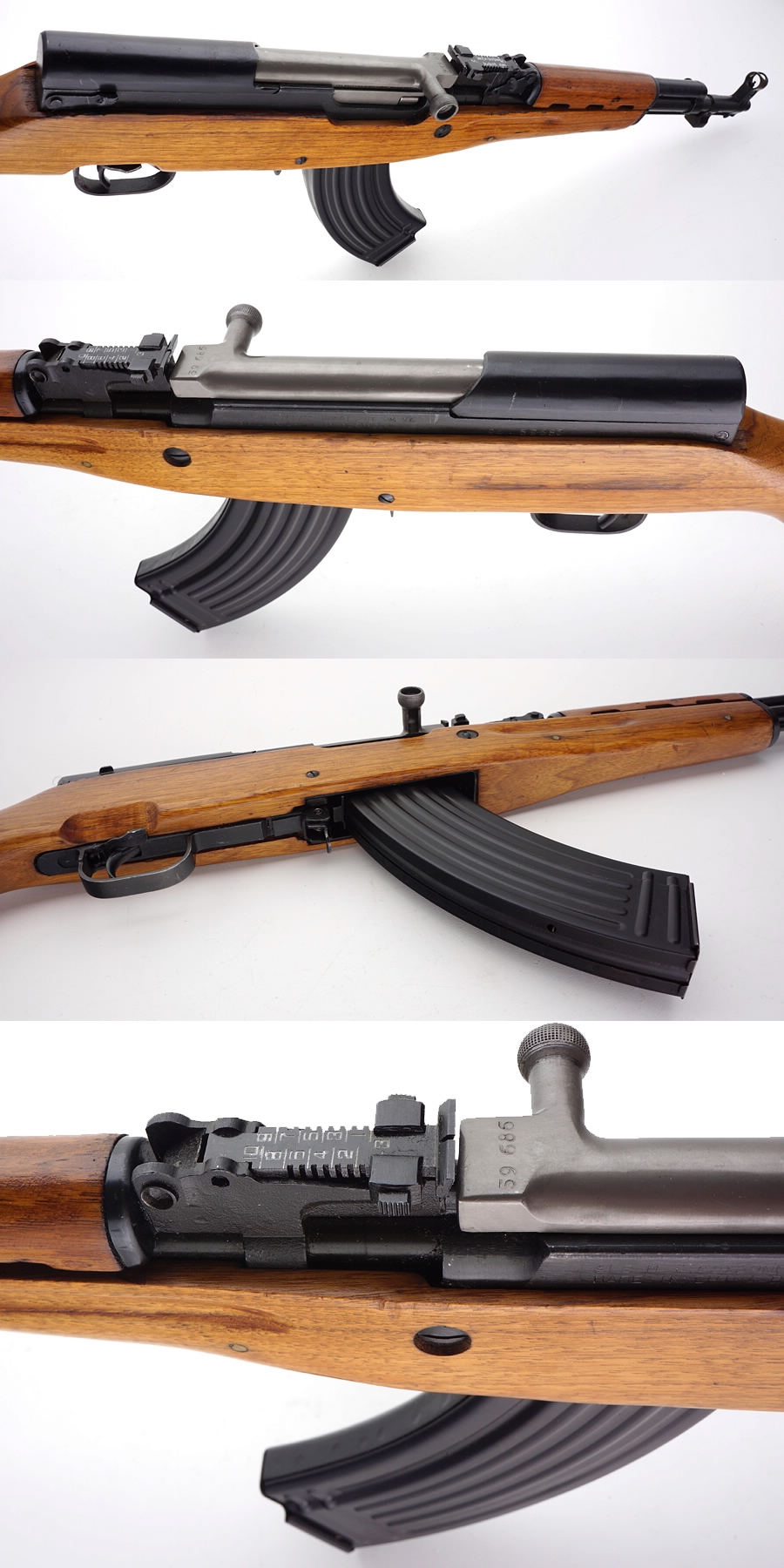 Norinco Chinese Sks Semiauto Rifle 7.62x39 Takes Detachable Ak-47 ...