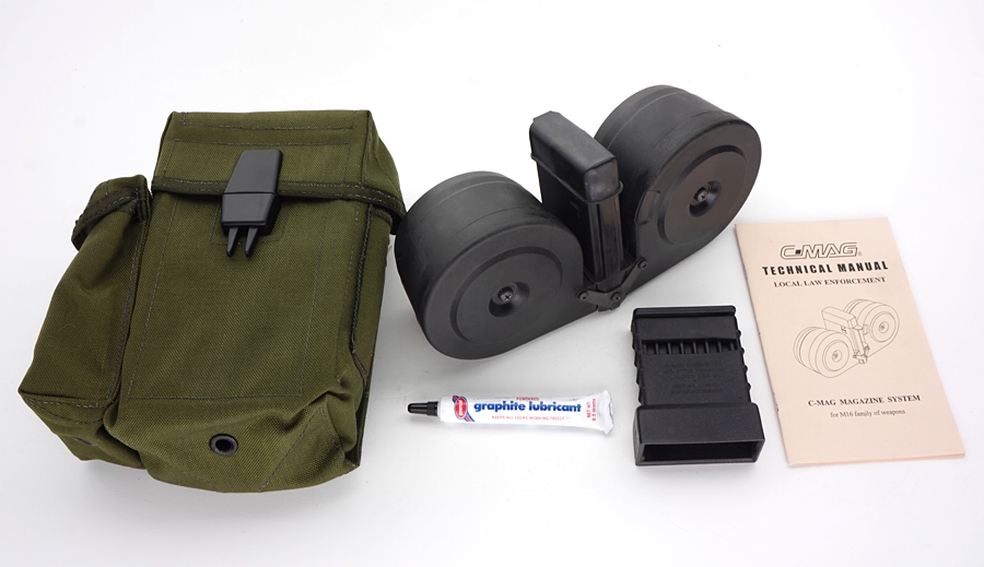 Beta C-Mag 100 Round Drum Kit M-16, Ar-15 Ar15 Or M-4. Like New In The ...