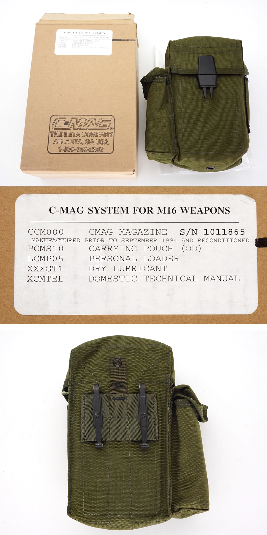 Beta C-Mag 100 Round Drum Kit M-16, Ar-15 Ar15 Or M-4. Like New In The ...