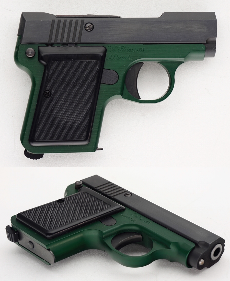 WILKINSON ARMS SHERRY SEMIAUTO .22 L.R. HANDGUN IN EXCELLENT CONDITION