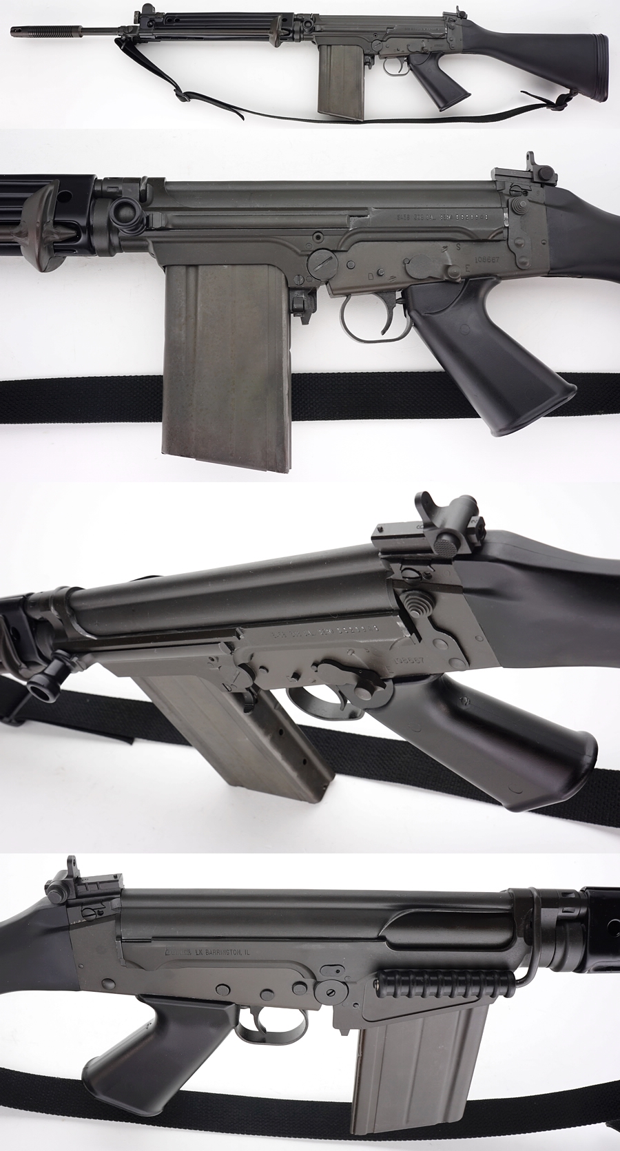 Dsa Arms Sa58 Fal W/Bipod 308 Nato Evil Assault Rifle Excellent ...