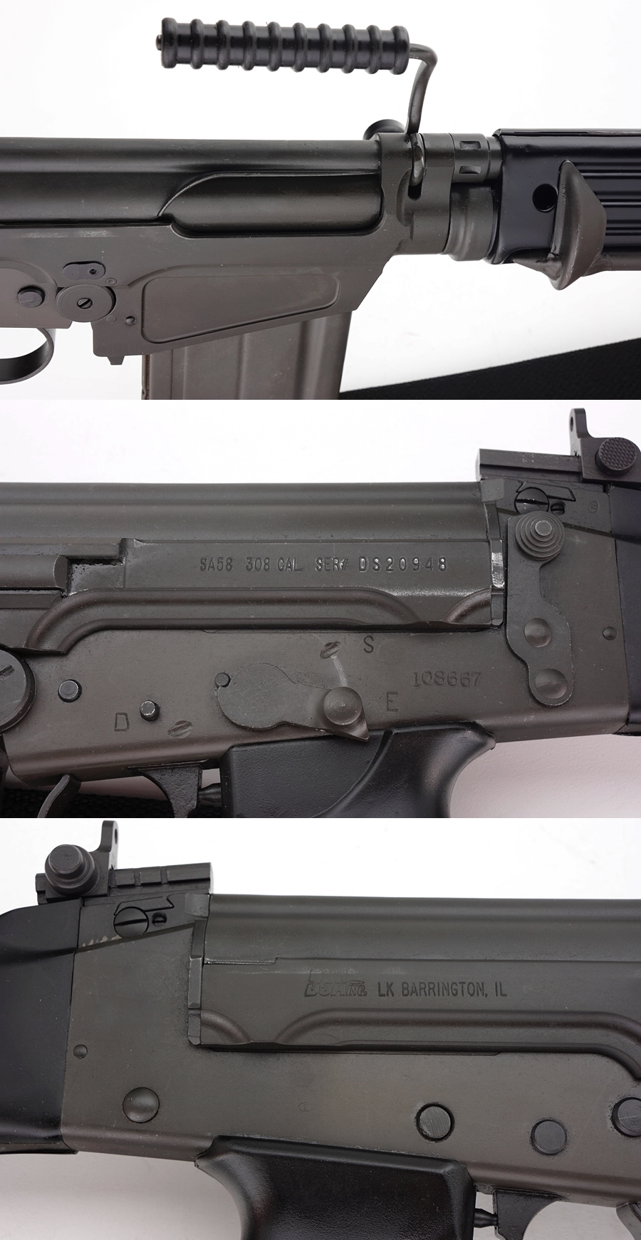 Dsa Arms Sa58 Fal W/Bipod 308 Nato Evil Assault Rifle Excellent ...