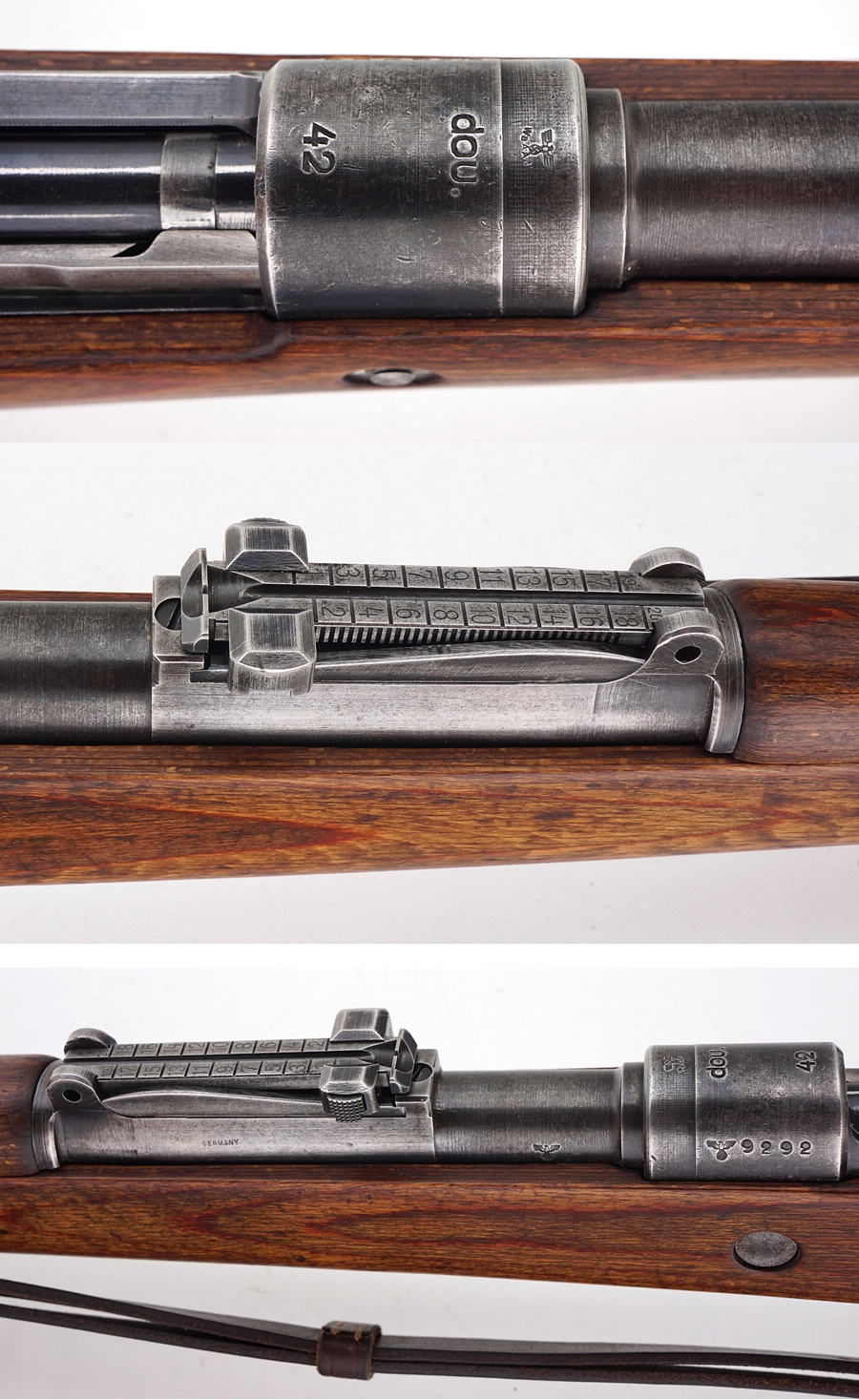 Wwii German Nazi Mauser Kar 98k 8mm Carbine Made 1942 With Bayonet C&R ...