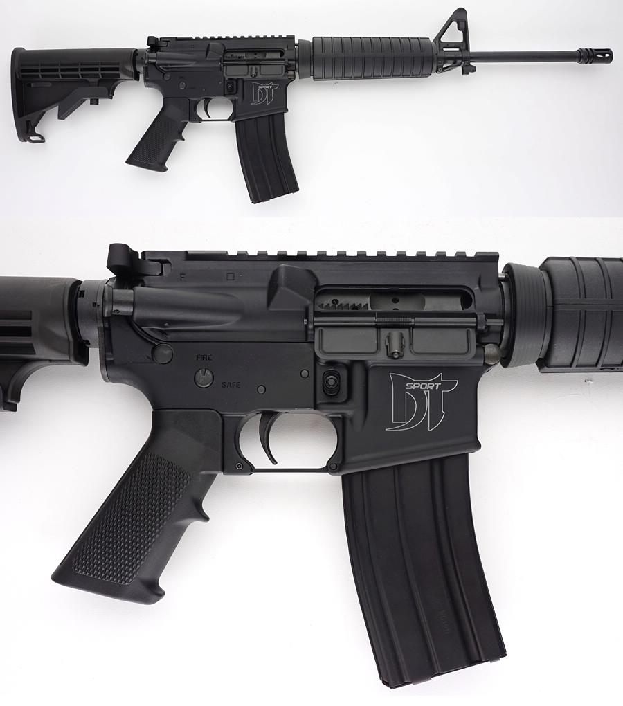 Del-Ton Inc Dl-Sport Dti-15 Ar-15 Flat-Top 16 Ar15 Carbine .223 Or 5.56 ...