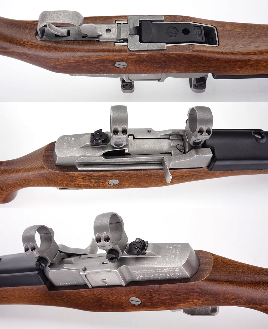 Sturm Ruger Mini Thirty Stainless Steel 7.62x39 Semiauto Rifle With ...