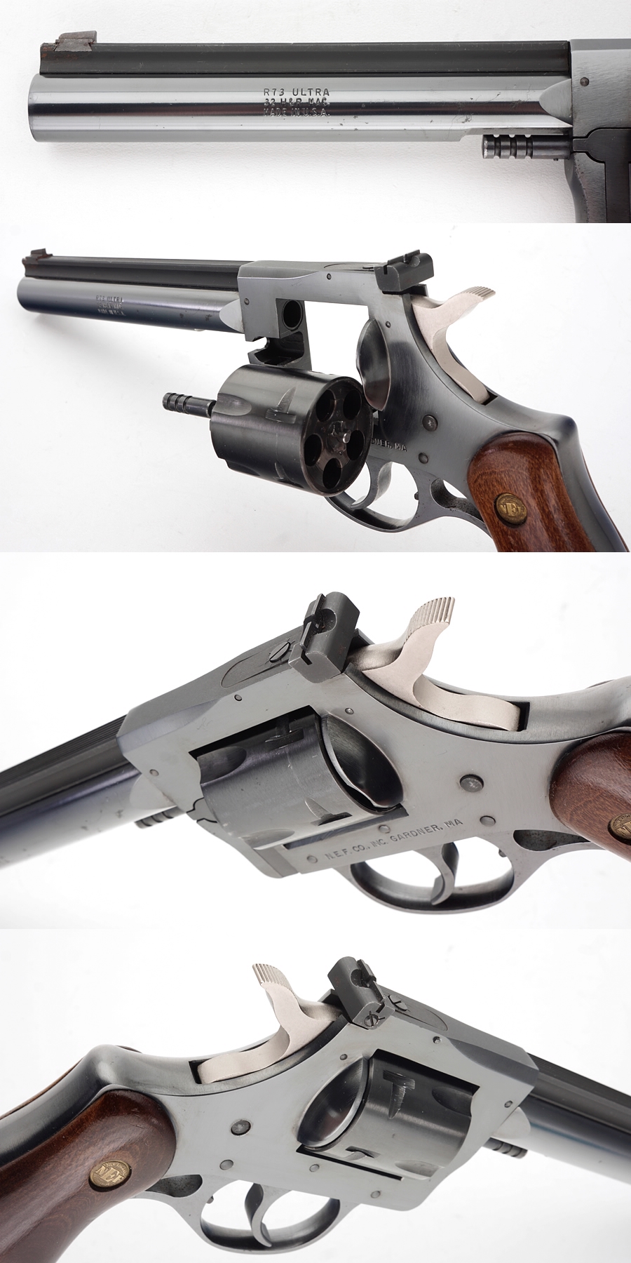 New England Firearms Model R73 Ultra Double Action .32 H&R Mag Revolver ...