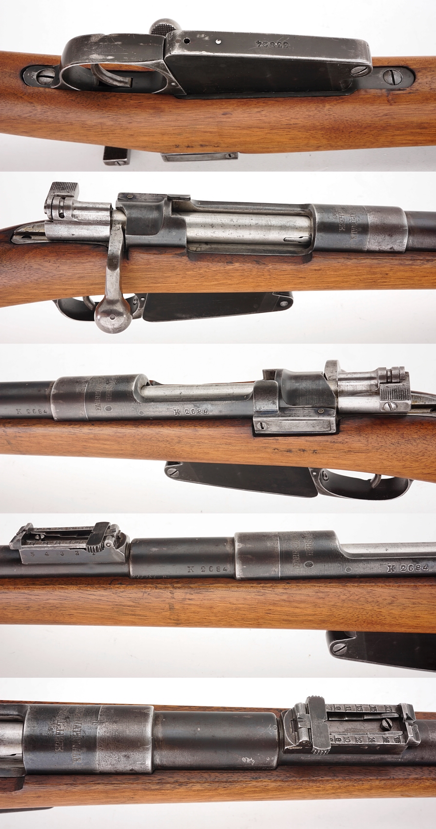 Belgian Fn Mauser Model 1889 Carbine 7.65mm With Bayonet C&R Ok For ...