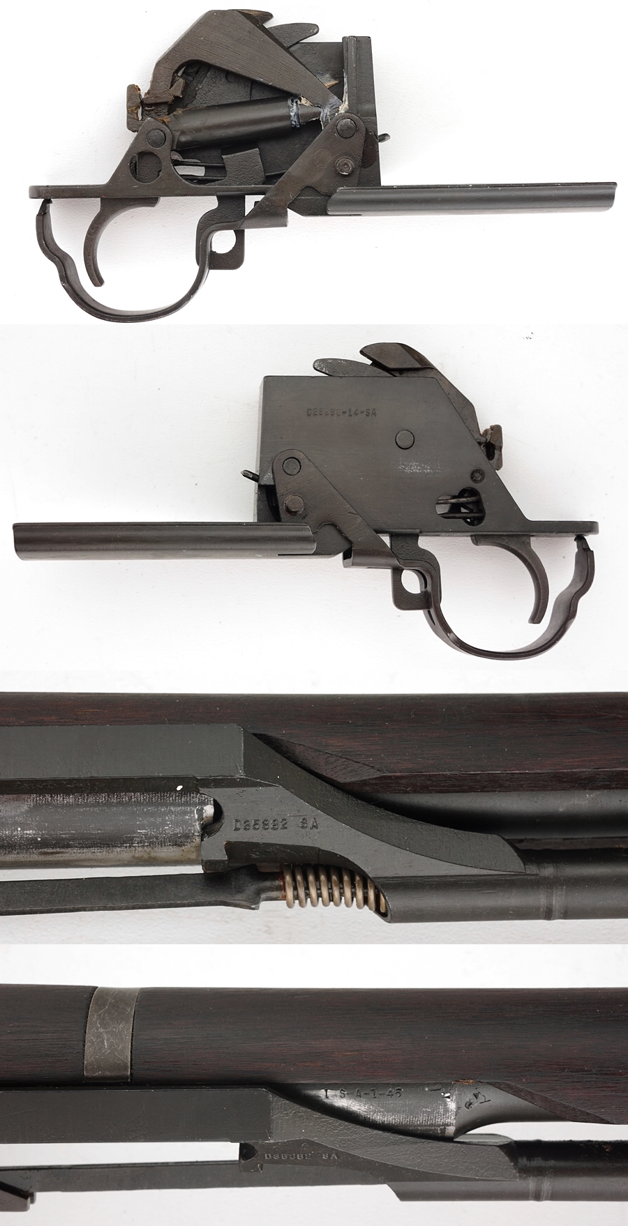 Springfield Armory M1 Garand Wwii Semiautomatic 30-06 Rifle Mfg 1942 C ...