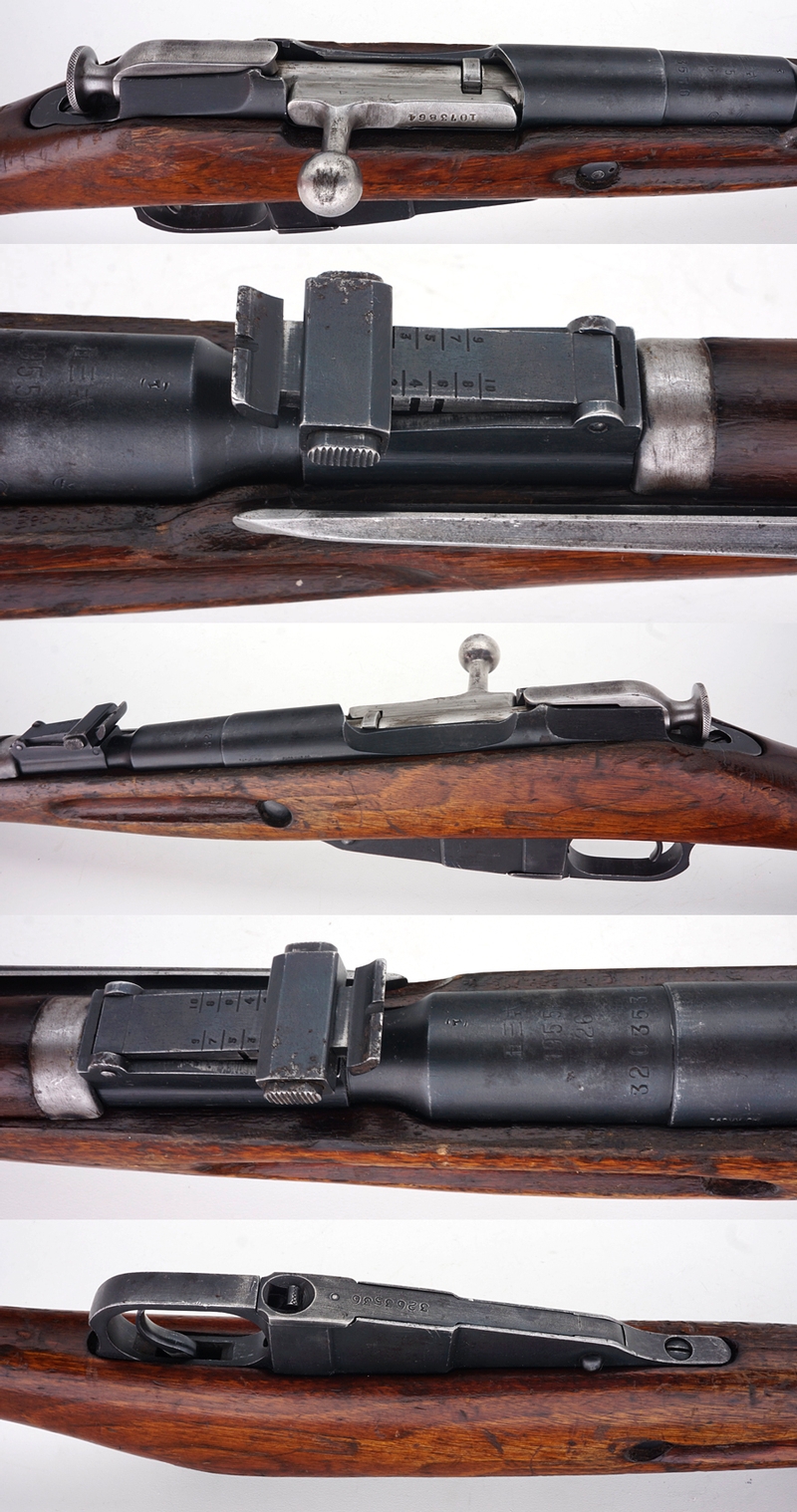 Chinese Arisaka Type 53 Nagant Carbine W/Bayonet Bolt Rifle 7.62x54r ...