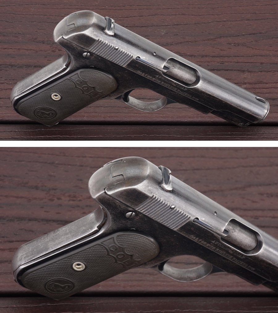 Colt 1903 Hammerless Pocket Type Ii 32 Acp Semiauto Pistol Made 1909 C ...