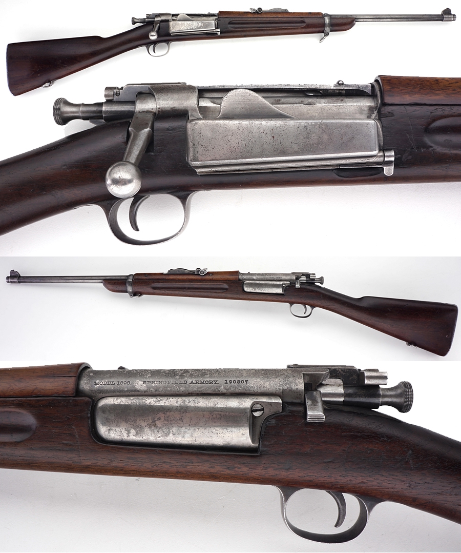U.S. Springfield Armory Model 1898 Converted Carbine 30-40 Krag Mfg ...
