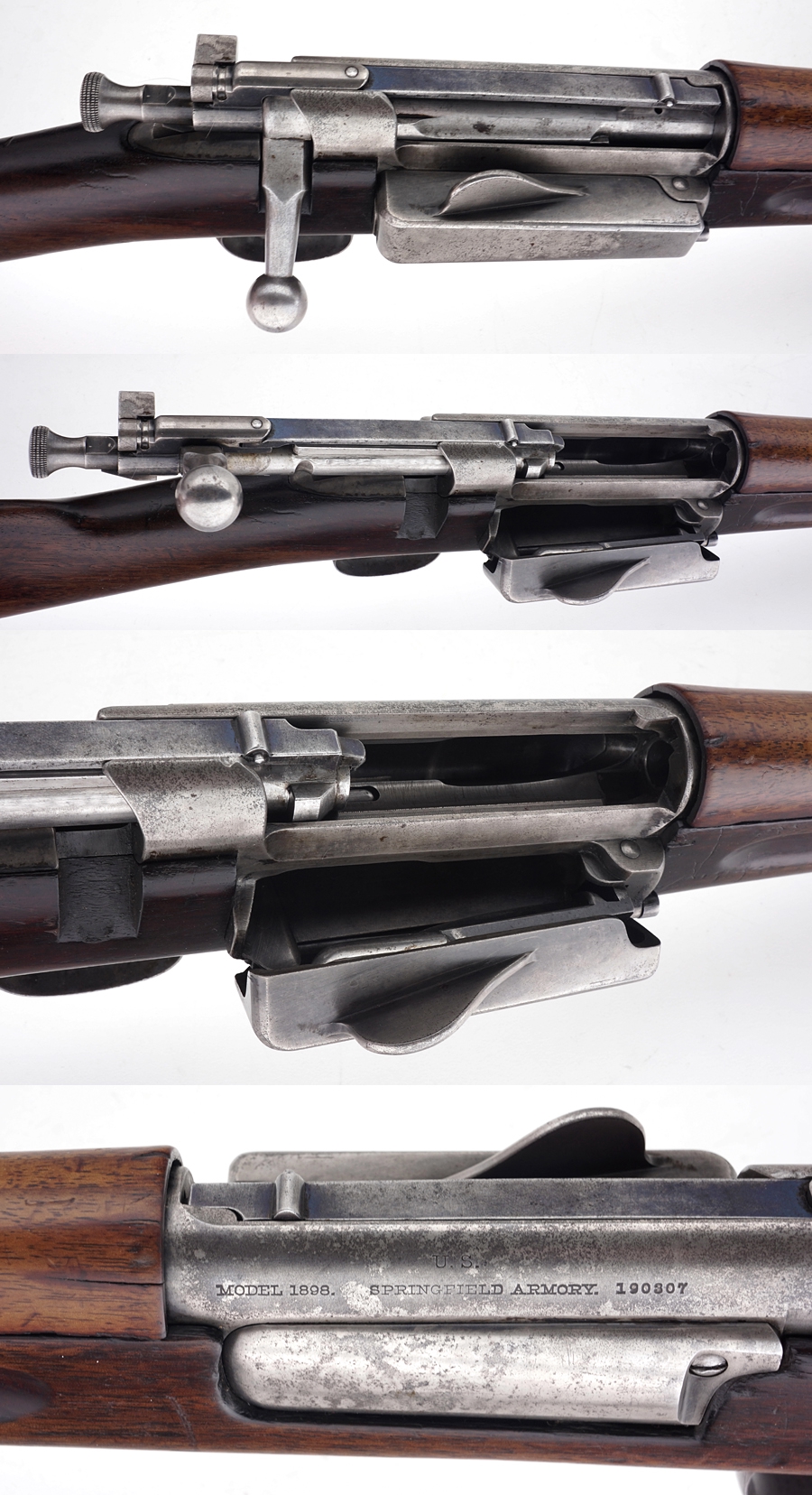 U.S. Springfield Armory Model 1898 Converted Carbine 30-40 Krag Mfg ...