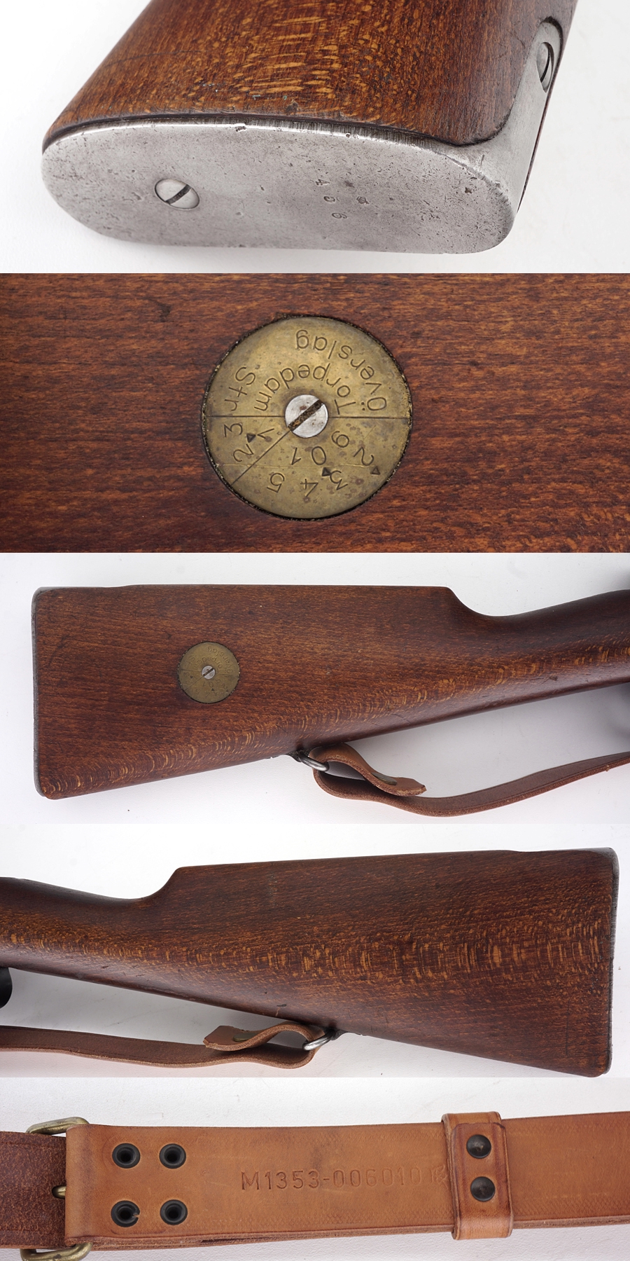 Wwii Swedish Mauser M38 Husqvarna Short Rifle 6.5x55mm Mfg 1942 C&R Ok ...