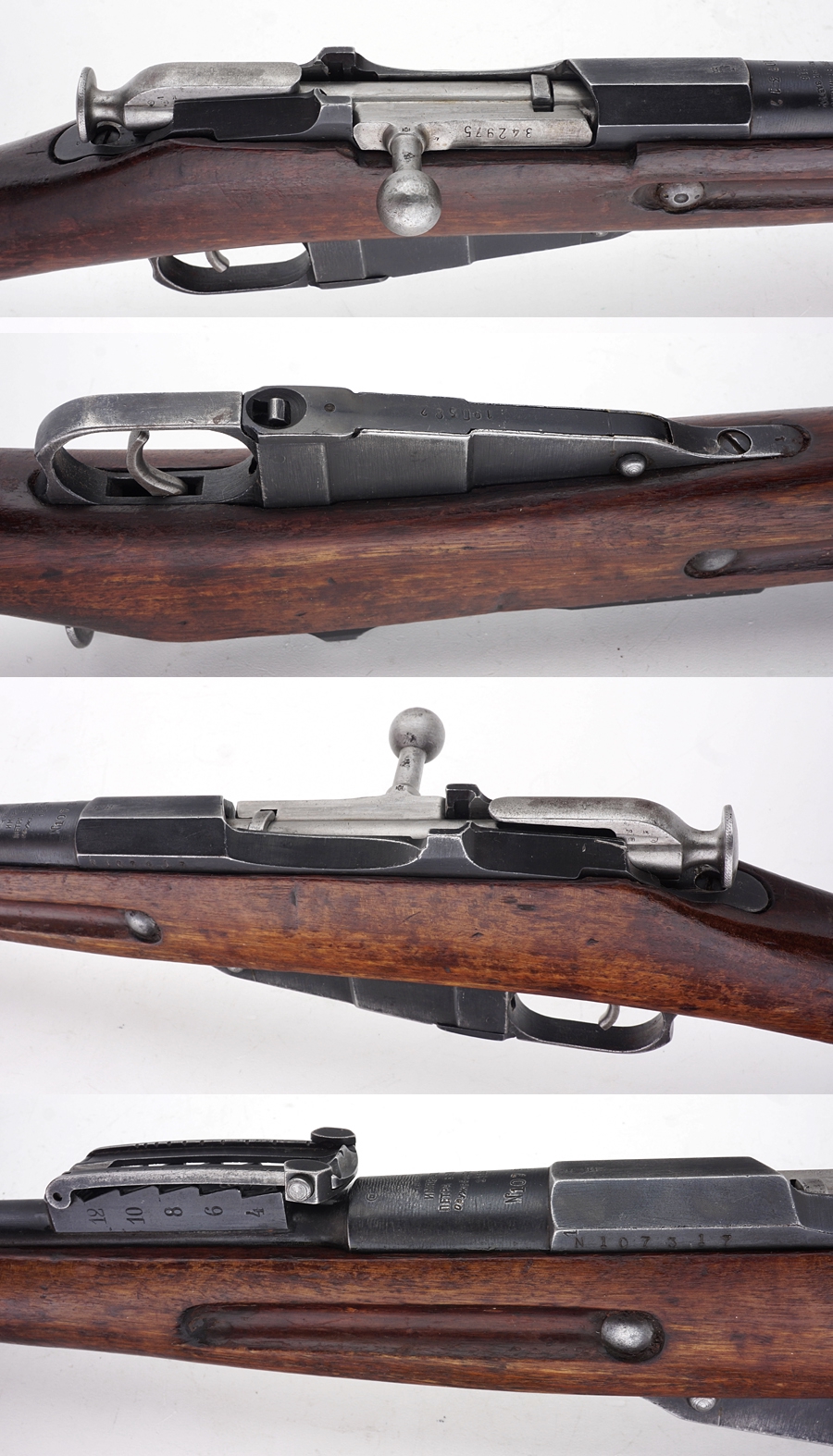 Wwi Russian Mosin Nagant Model 1891 Bolt Rifle 7.62x54r Bayonet Mfg ...