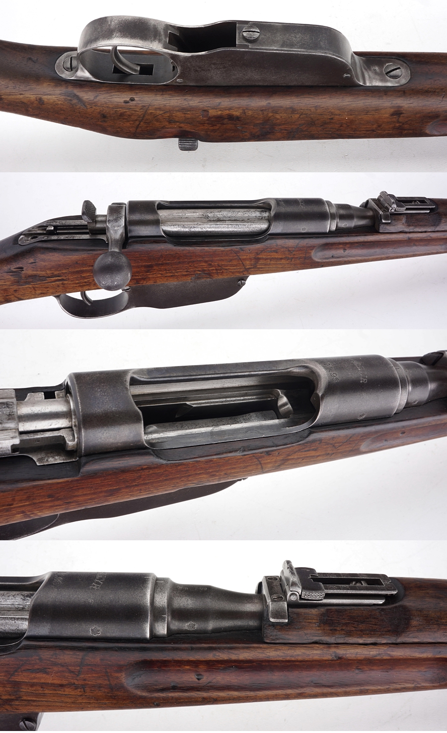 Austrian Steyr Model 1895 Carbine 8x50r Mm W/Bayonet C&R Ok For Sale at ...