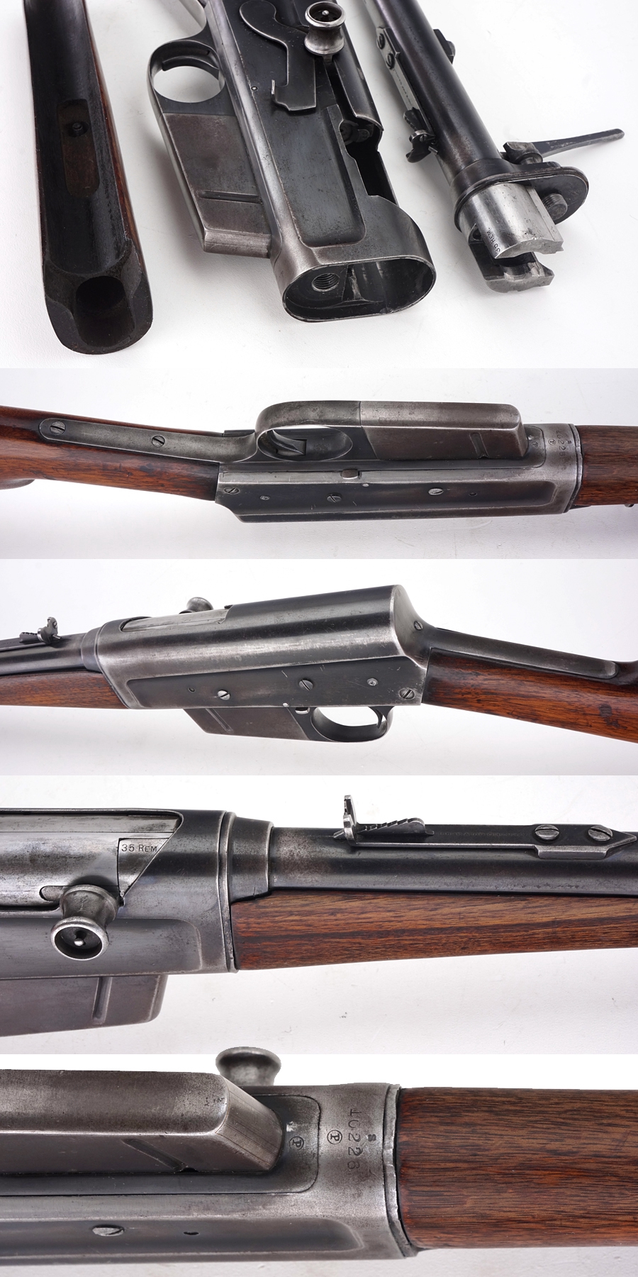 Remington Model 8 Take-Down Semiauto Rifle In 35 Rem Mfg 1908 C&R Ok ...