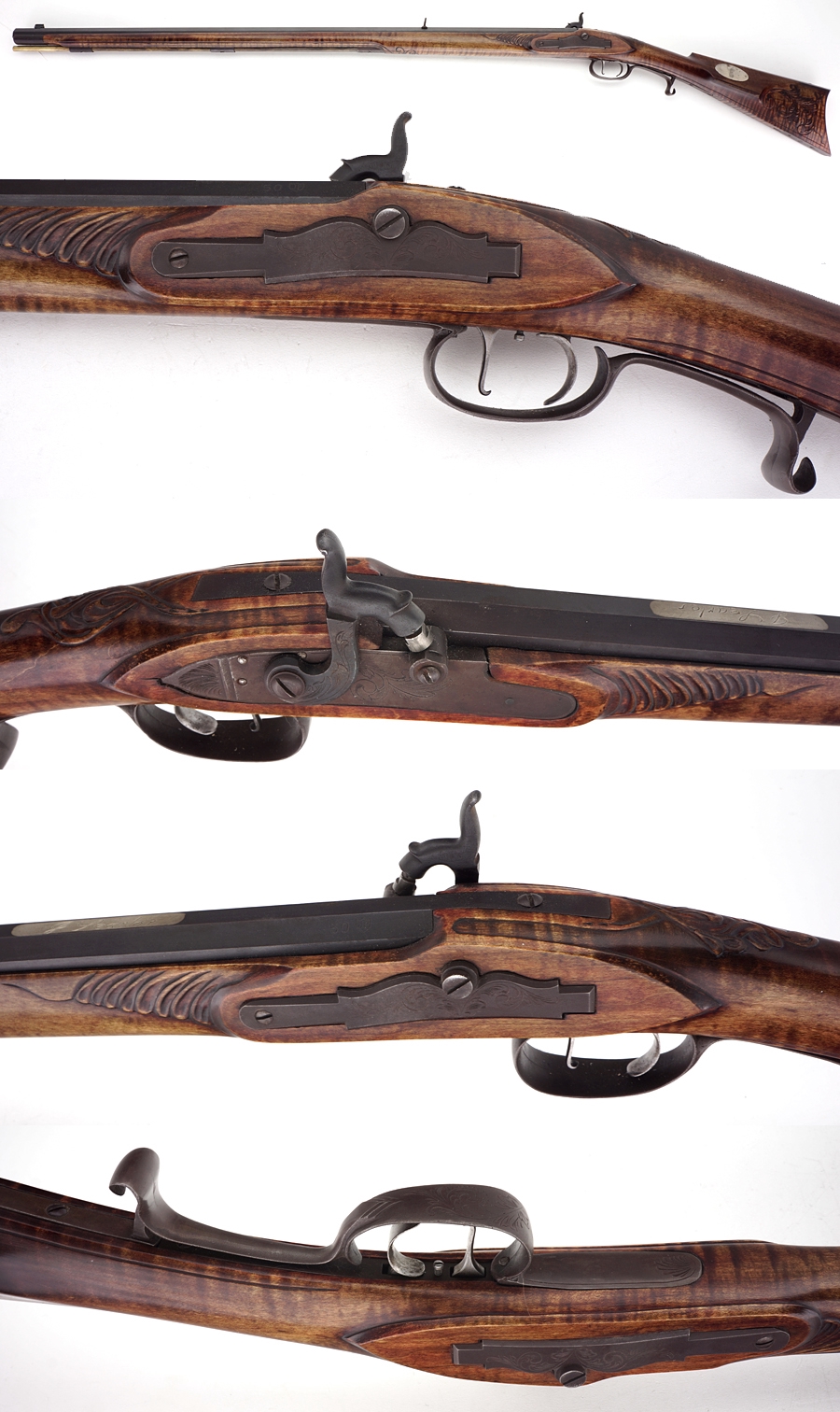 J.P. Gunstocks Custom Southern Mountain Rifle .50 Cal No Ffl For Sale ...