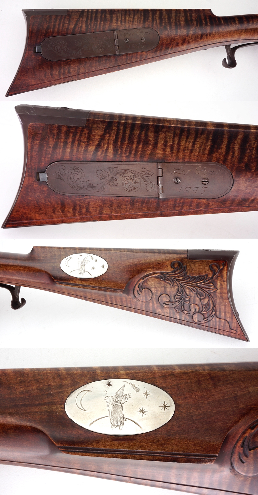 J.P. Gunstocks Custom Southern Mountain Rifle .50 Cal No Ffl For Sale ...