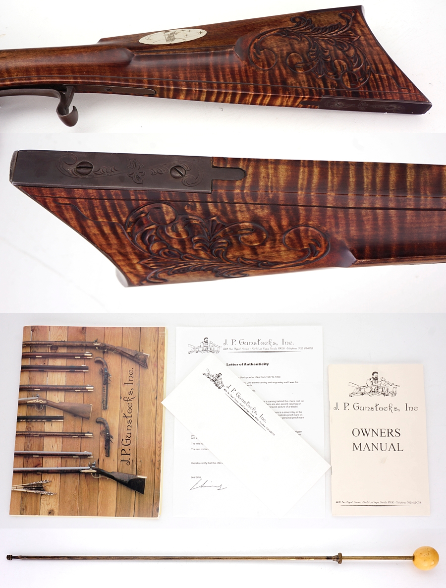 J.P. Gunstocks Custom Southern Mountain Rifle .50 Cal No Ffl For Sale ...